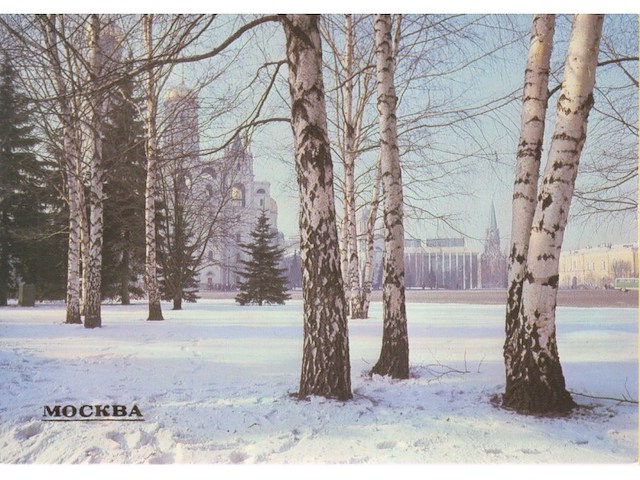 MOSKVA / Zimski pejzaž u Kremlju