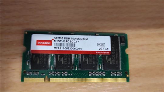 NOVA 512MB DDR 400 SODIMM RAM memorija