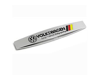 Vw metalni znak samolepljiv