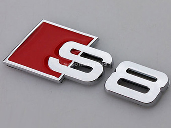 Znak Audi S8 samolepljiv