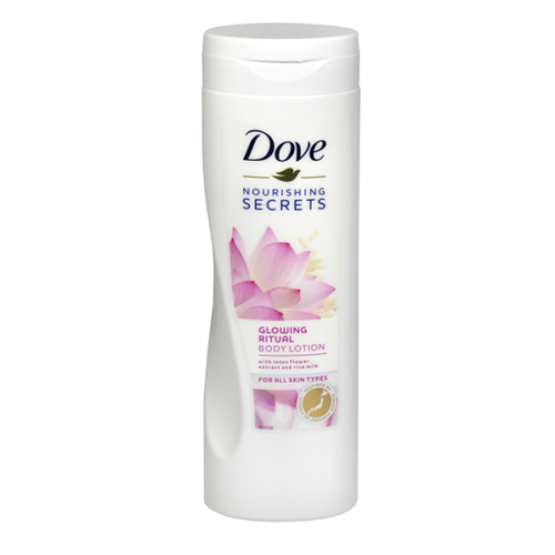DOVE LOSION 400ML GLOWING CARE WITH LOTUS FLOWER
