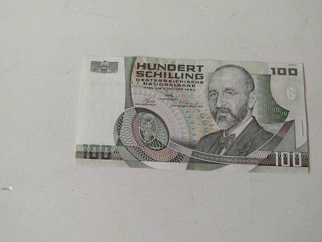 100 šilinga Austrija, 1984.