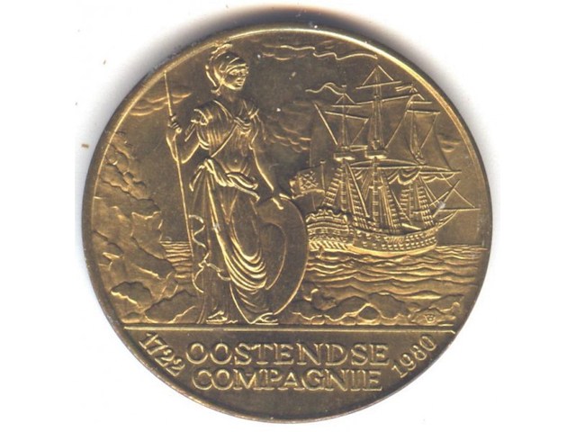 Token Oostendse 25 florijn 1980