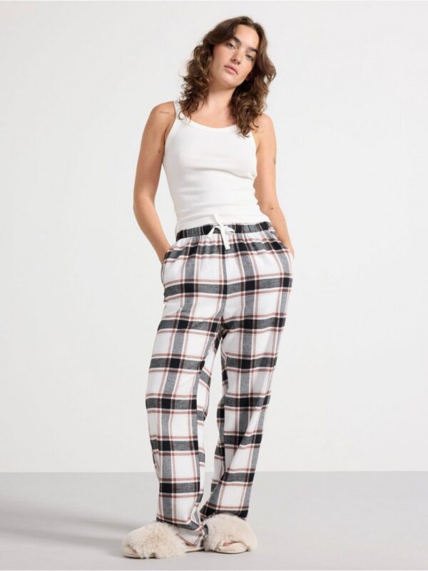 Pidzama donji deo – 100% pamuk – Pyjama trousers in flannel