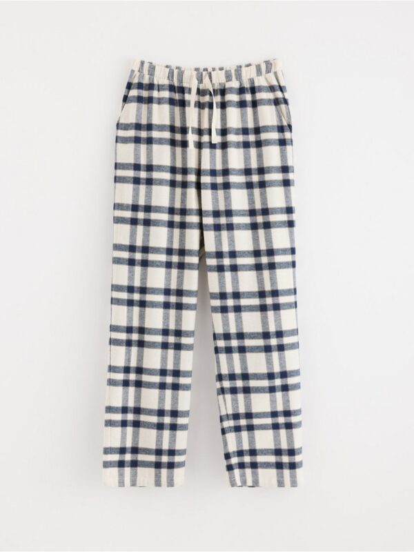 Pidzama donji deo – 100% pamuk – Pyjama trousers in flannel