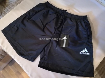 Novi muski markirani sorts Adidas u velikom broju 3XL 4XL Crni Novo