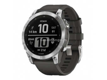 GARMIN Pametni sat Fenix 7 Silver (Srebrna)