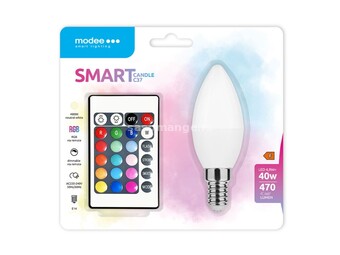 Modee LED smart sijalica 4,9W E14 270 RGB+W (470 lumen)