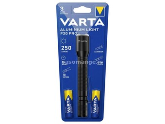 Varta LED lampa aluminium Light F20 Pro