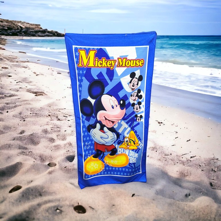 Dečiji peškir za plažu – MICKEY MOUSE 70×140