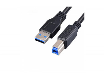 USB3.0 CKL cable 1.8m M(A)/M(B), USB SuperSpeed, za povezivanje štampača, skenera, eksternih hard...