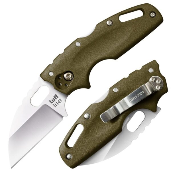 Cold steel preklopni nož Tuff Lite Plain Edge (Od Green) 20 LTG