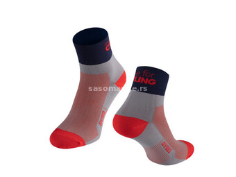 Force čarape divided sivo-crvena s-m/36-41 ( 90085741 )