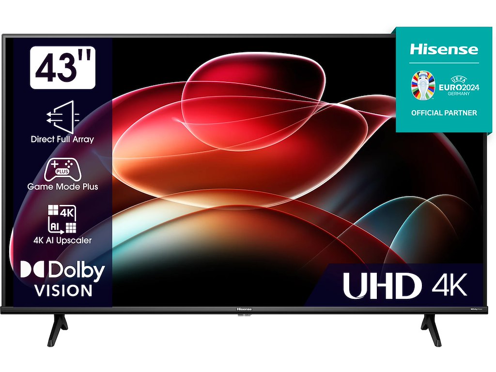 Hisense Televizor 43A6K 4K UHD Smart TV