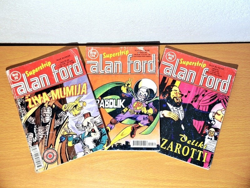 Alan Ford Superstrip lot od 3 broja