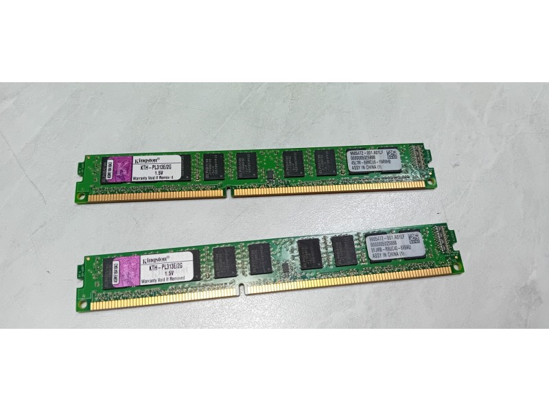 2x2gb ddr3 kingston 1333mhz ispravne