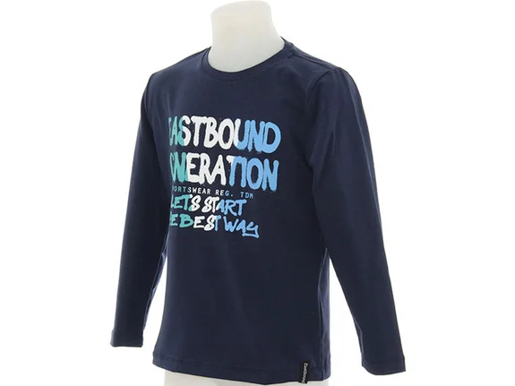 Eastbound Dečja majica Kids Generation LS TEE EBK794-Nvy