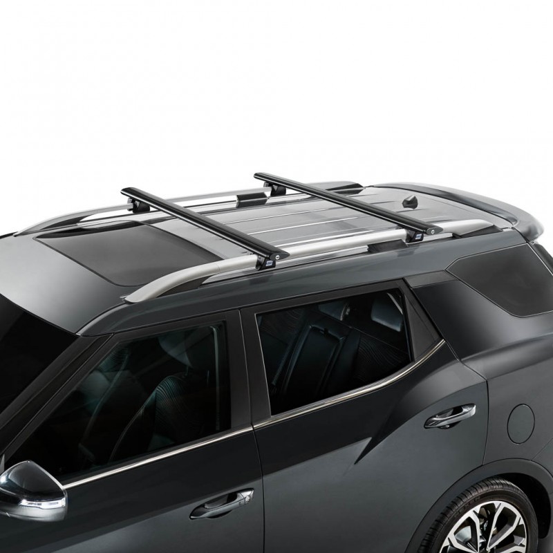 Krovni nosaci VW Caddy Maxi (III.2) (2011-2015), alu šipke – Cruz Airo R Dark