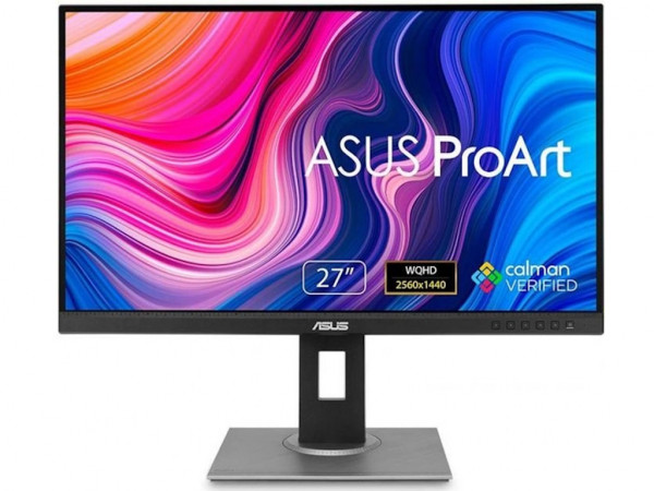 Asus Monitor ProArt PA278QV 27 IPS 2560x1440 75Hz 5ms GtG DVI, HDMI, DPx2, USB VESA pivot, visina, crna (90LM05L1-B03370)