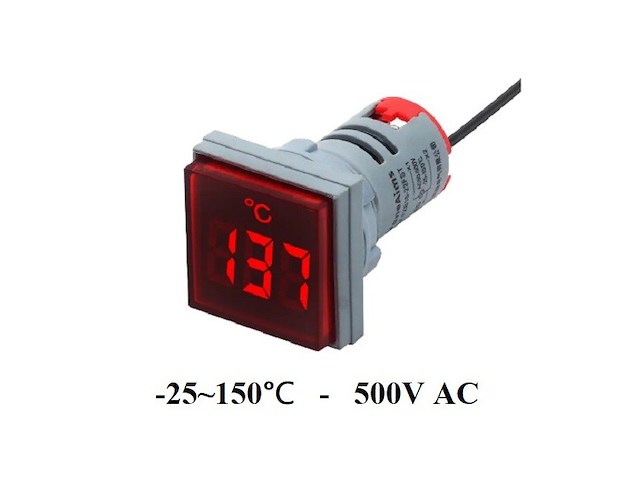 Digitalni termometar sa sondom -25-150 C - 220V