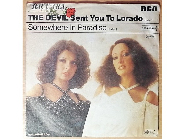 SP BACCARA - The Devil Sent You To Lorado (1979) VG/VG+