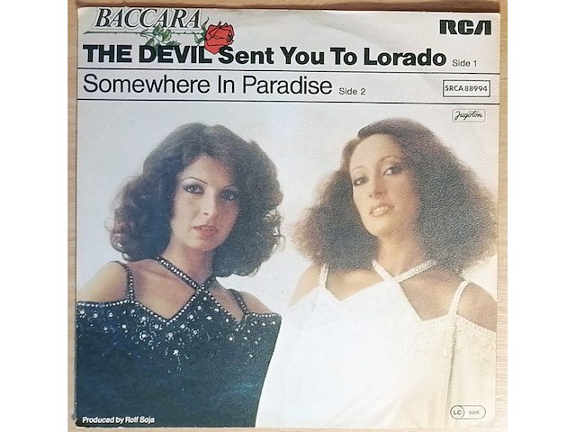 SP BACCARA - The Devil Sent You To Lorado (1979) MINT