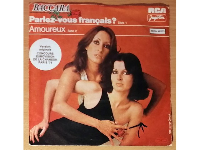 SP BACCARA - Parlez-vous Français? / Amoureux (1978) NM