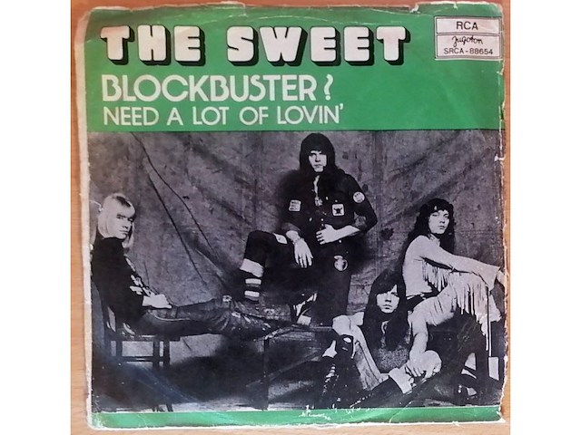 SP SWEET - Blockbuster / Need A Lot Of... (1973) VG-/G+