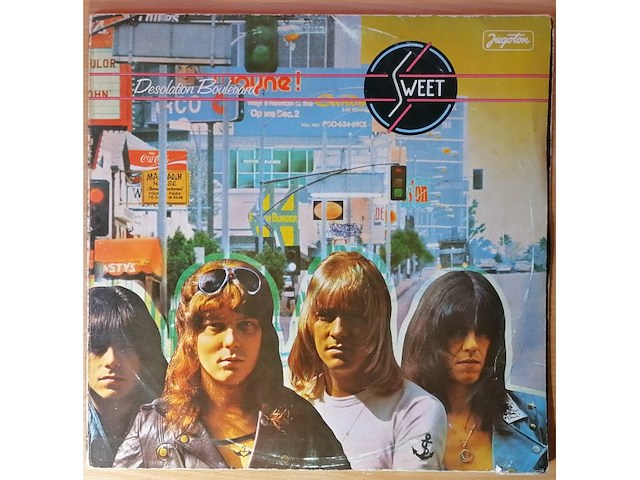 LP SWEET - Desolation Boulevard (1975) 1. press, G+/VG