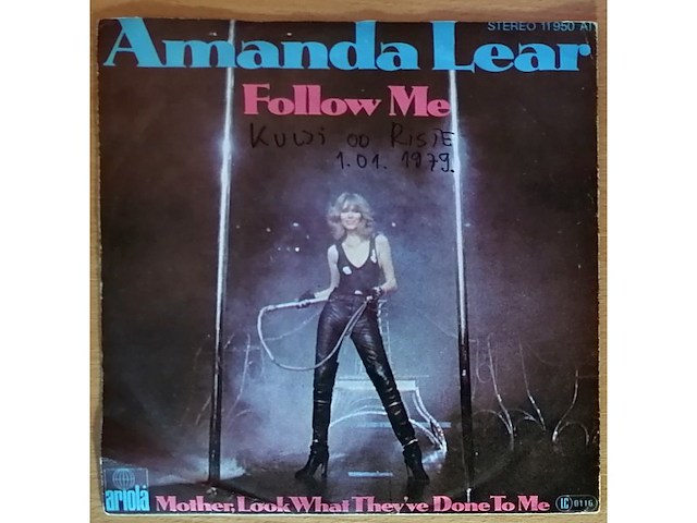 SP AMANDA LEAR - Follow Me (1978) 3. pressing, ODLIČNA