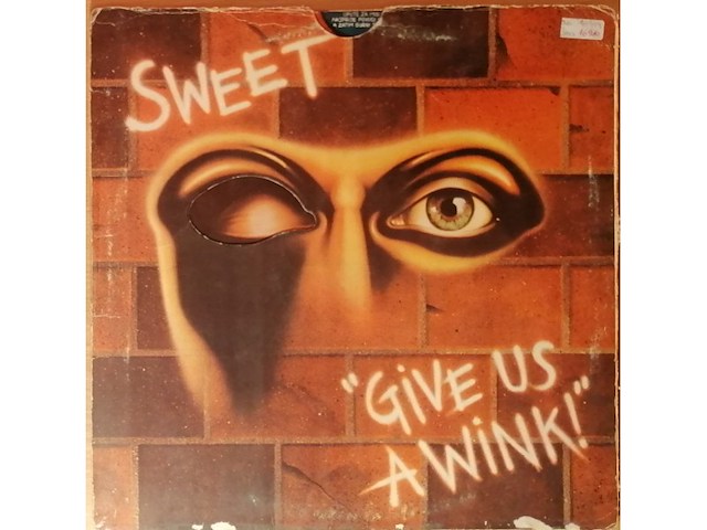 LP SWEET - Give Us A Wink (1976) 2. pressing, VG+
