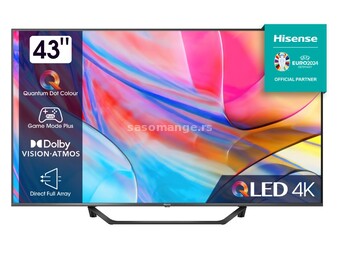 43" 43A7KQ QLED 4K UHD Smart TV