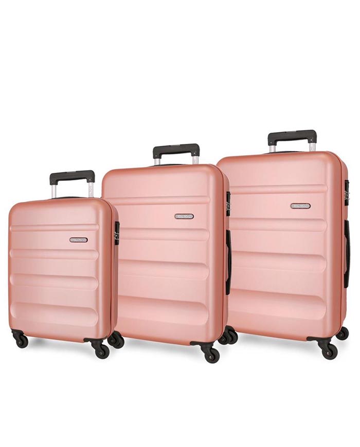 KOFER 3/1 SET FLEX PINK TROLLEY Movom