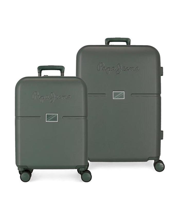 KOFER 2/1 SET ACCENT GREEN TROLLEY Pepe Jeans