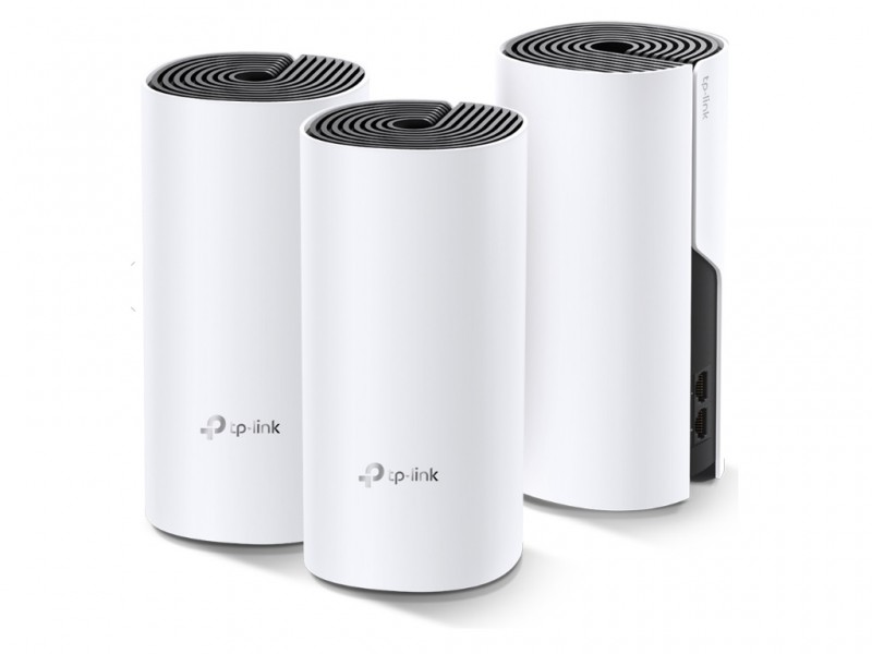 Mrežni mesh sistem TP-LINK DECO E4(3-PACK) Wi-Fi/AC1200/867Mbps/300Mbps/2x LAN/2 antene (DECO E4(3-PACK))