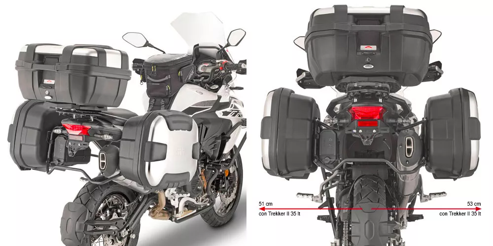 GIVI PL8711 nosač bočnih kofera BENELLI TRK502X 2018-23