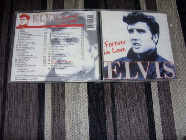 Elvis Presley – Forever In Love 2CD RCA Bulgaria 1997.