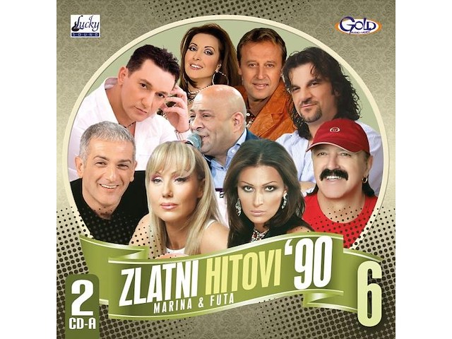 Zlatni hitovi `90 Marina i Futa vol. 6 (2CD)