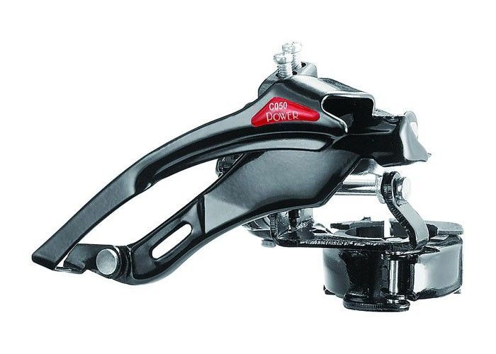 MENJAČ PREDNJI POWER FD32SD/T 48T DUAL PULL 31,8mm black