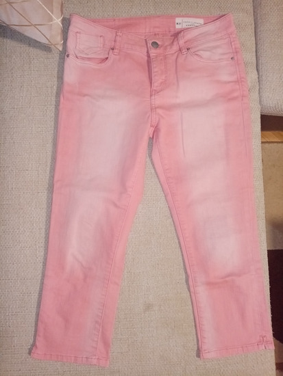 Pastelno roze kapri pantalone Esprit