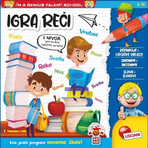 EDUKATIVNA IGRA RECI MALI GENIJE 52256