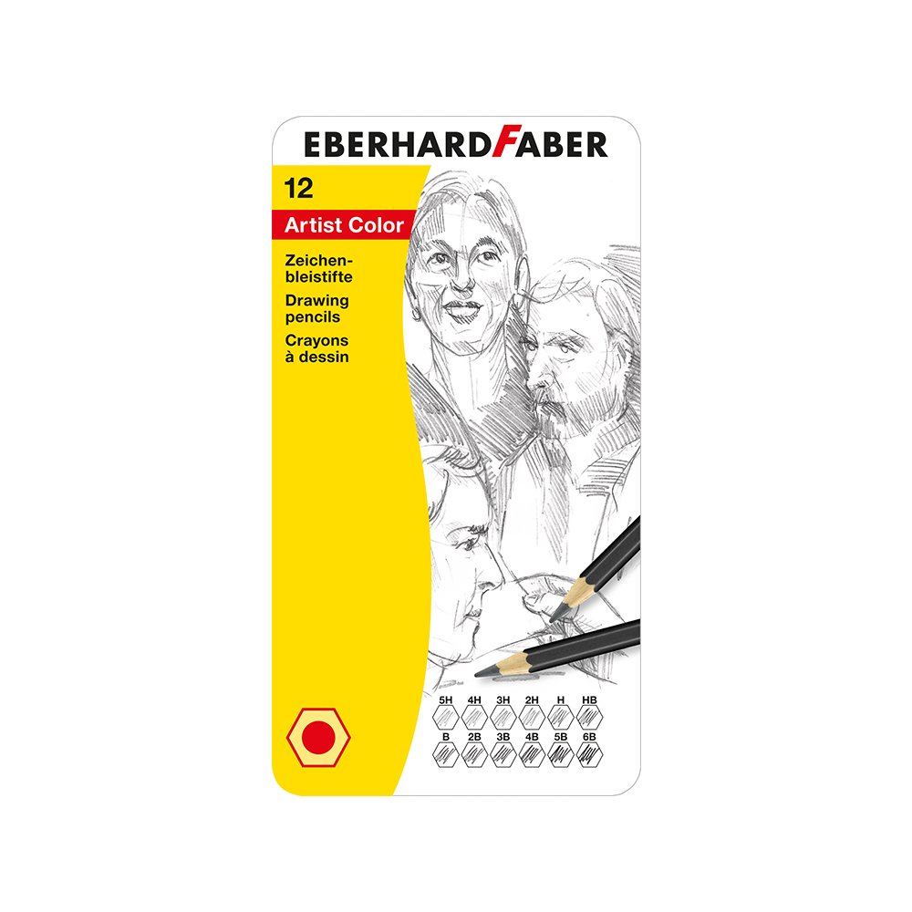 Grafitna olovka set Eberhard Faber 1/12 516913