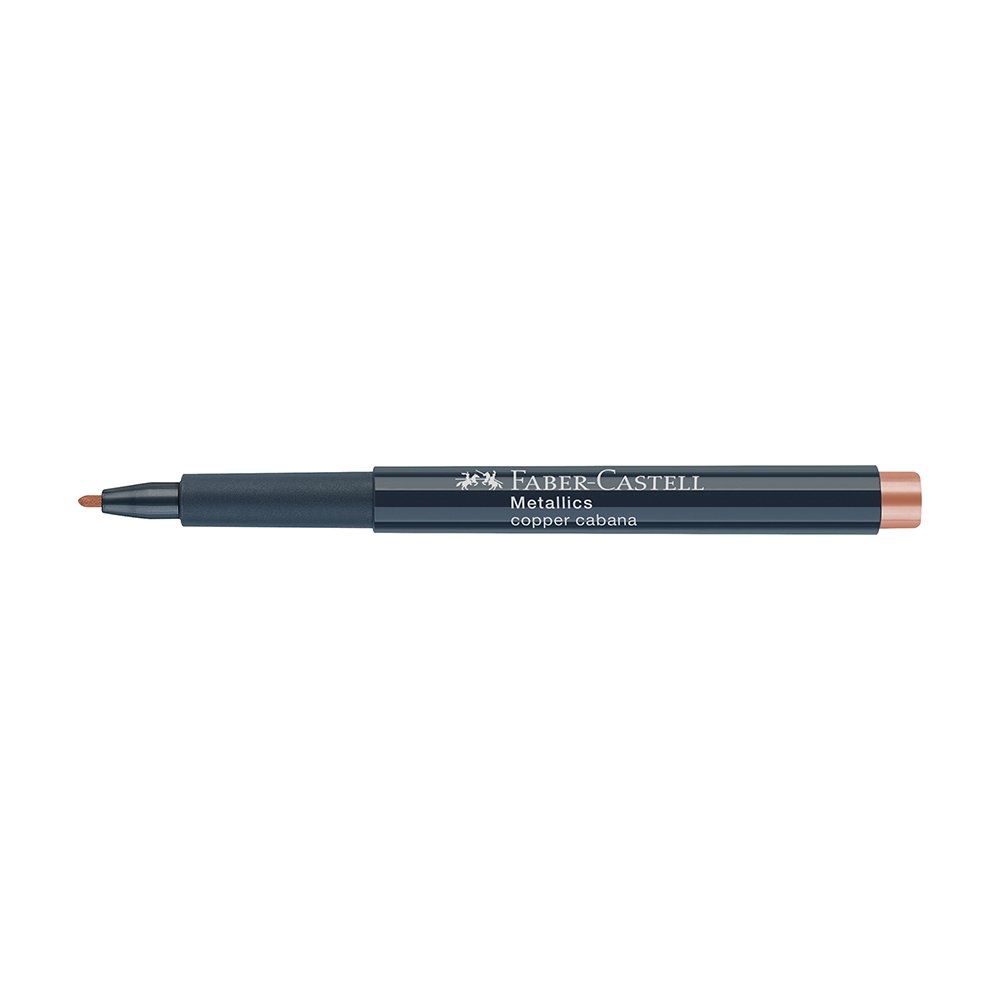 Permanent marker Faber Castell Metalics col 252 copper cabana 160752