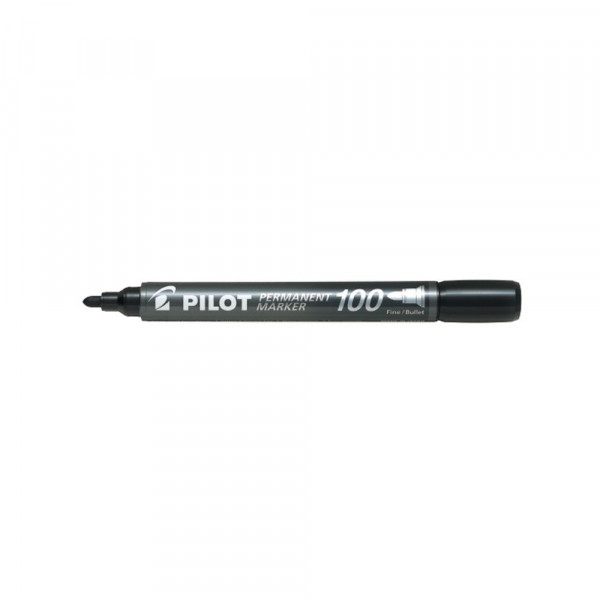 Permanent Marker PILOT crni obli vrh SCA-100-B 511097