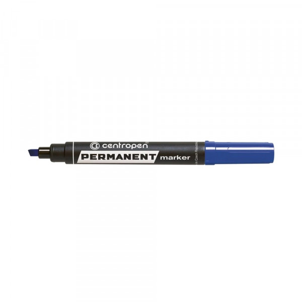 Permanent Marker CENTROPEN 8576 2mm kosi vrh plavi