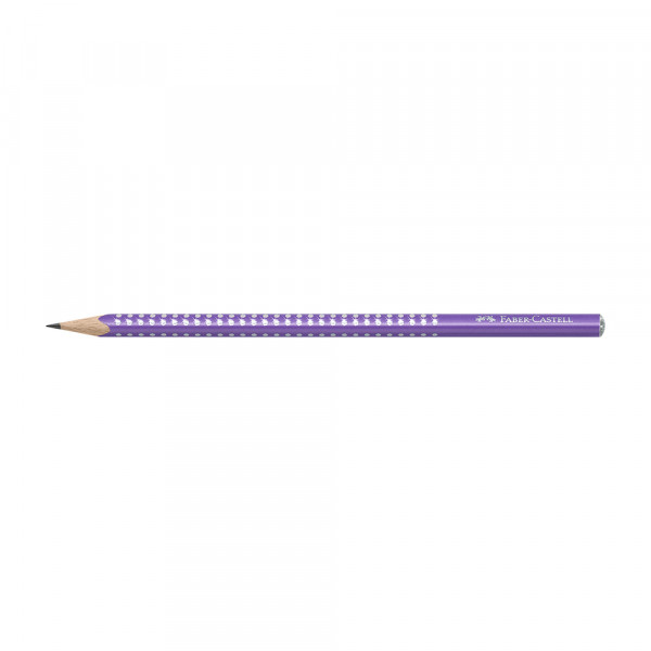 Grafitna olovka Faber Castel GRIP HB Sparkle118204 pearl purple