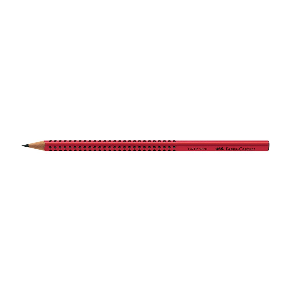 Grafitna olovka Faber Castel GRIP B 17021 (12604) crvena