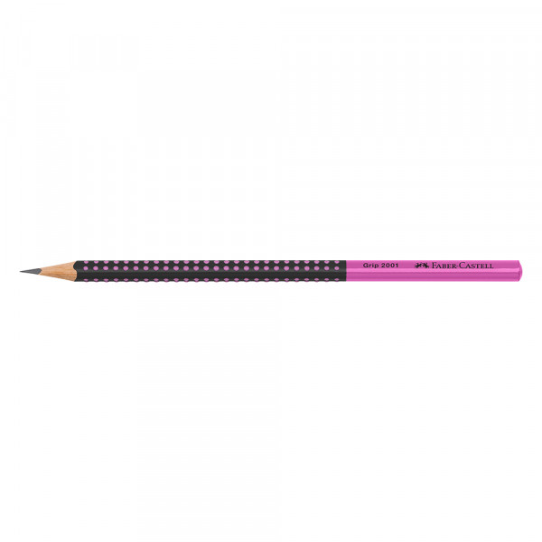 Grafitna olovka Faber Castel GRIP B Two Tone 517011 crna-pink