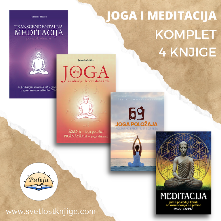 Joga i meditacija – komplet 4 knjige