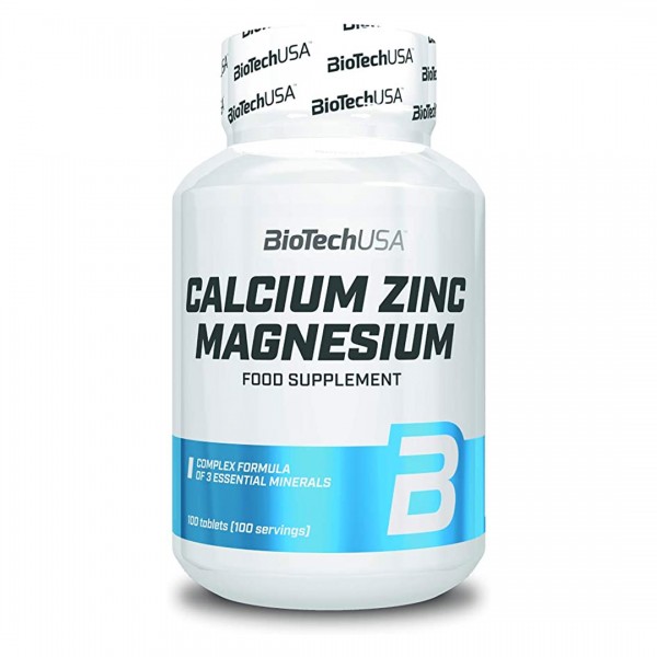 Biotech Kalcijum Cink Magnezijum 100 tableta